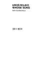 Repertorio COVID-19: Uros Rojko: Whose Song (1994) | Impro@cordeón